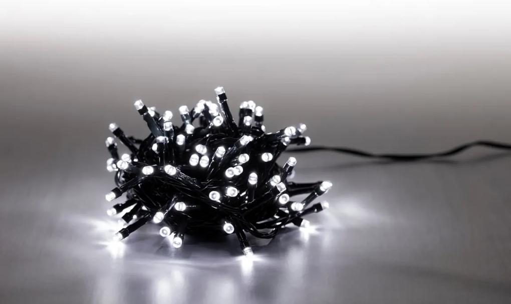 Marimex | Světelný řetěz 100 LED - studená bílá - zelená - mód | 18000062