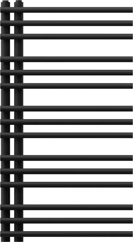 Mexen Neptun dekorativní koupelnový radiátor 900 x 500 mm, 369 W, černý - W101-0900-500-00-70