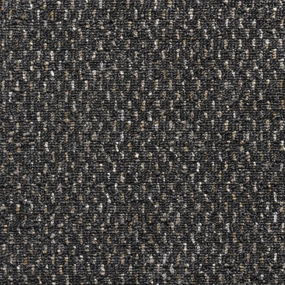Zátěžový koberec Rubin 2128 - černý - 4m