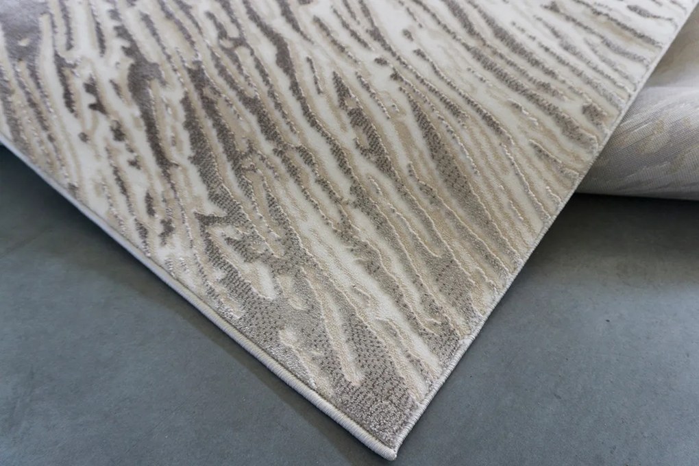 BE Koberec Elite 8752 BEIGE - béžový obdélníkový Rozměr: 120x180 cm