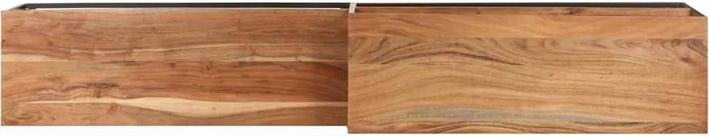 TV skříňka 180 x 30 x 50 cm masivní akáciové dřevo 321622