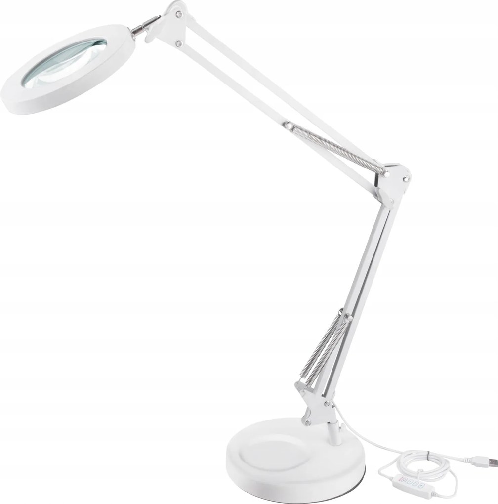 Stolní lampa s lupou Extol Light 43161
