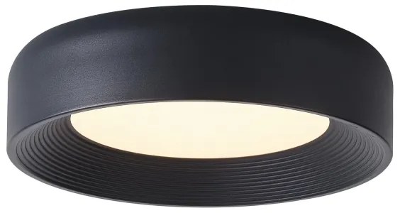 LED Stropní svítidlo MOONLIGHT LED/30W/230V 3000K černá pr. 40 cm