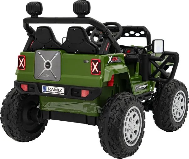 Elektrické autíčko OFF ROAD Speed zelené