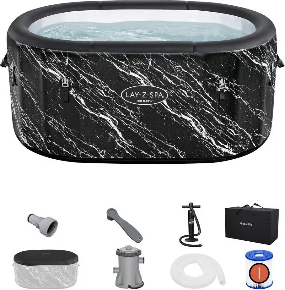 Nafukovací bazének pro ledové koupele Lay-Z-Spa Glacial Dip™ 420 l BESTWAY 35937