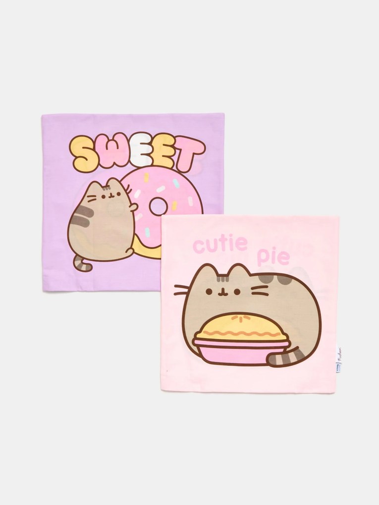 Sinsay - Sada povlaků na polštář Pusheen 2 ks - růžová
