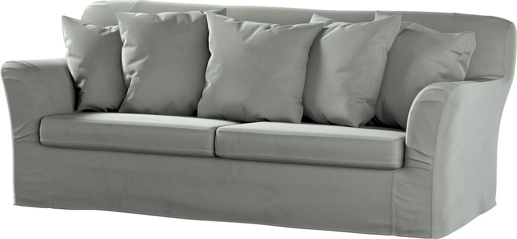 Potah na pohovku IKEA Tomelilla rozkládací barva šedá látka lesklé, sametová