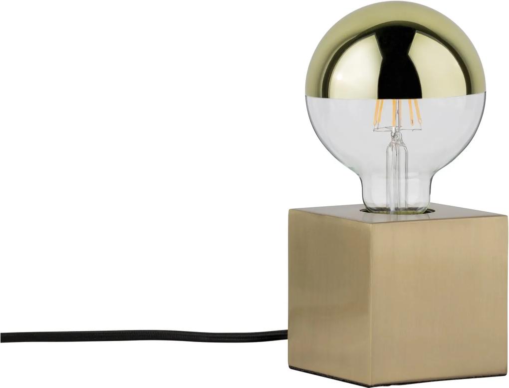 Stolní lampa Dilano 1-ramenné mosaz kartáčovaná - PAULMANN
