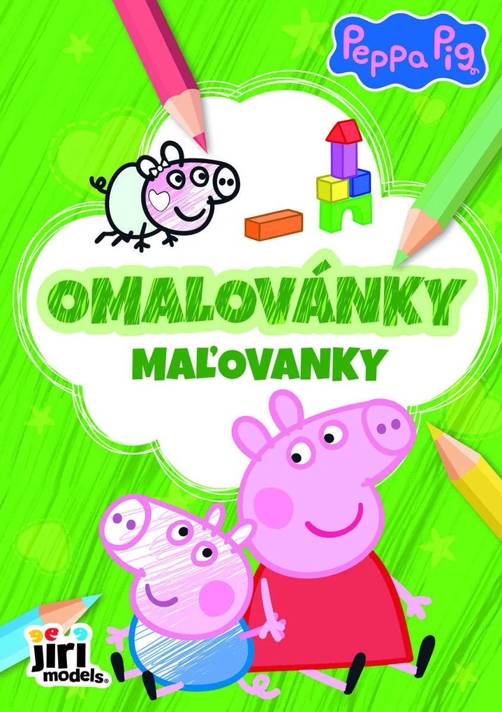 JIRI MODELS Omalovánky A5 Peppa Pig 4