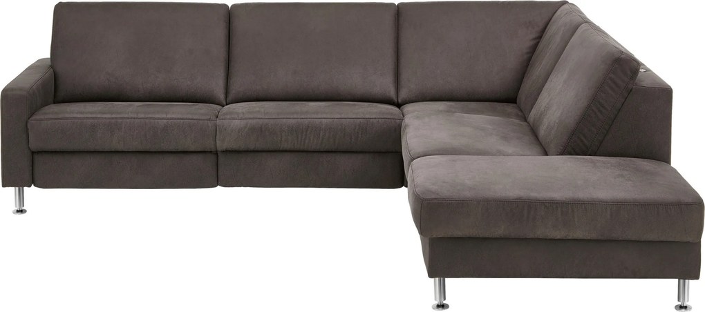 XXXLutz ROHOVÁ SEDAČKA, textil, antracitová Dieter Knoll - Sedací soupravy - 000436013101