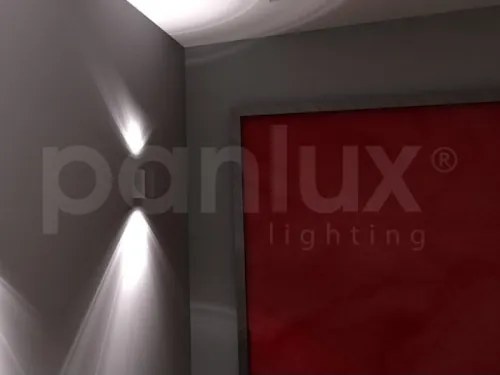Svítidlo Panlux VARIO DOUBLE V2/CBS 6W CERNA CW studená bílá 6000K
