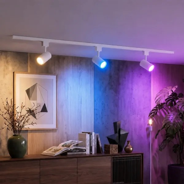 Philips-LED Stm. bodové svítidlo v l.sys.  EASYLINK HUE 3xGU10/4,7W/230V 1m bílá
