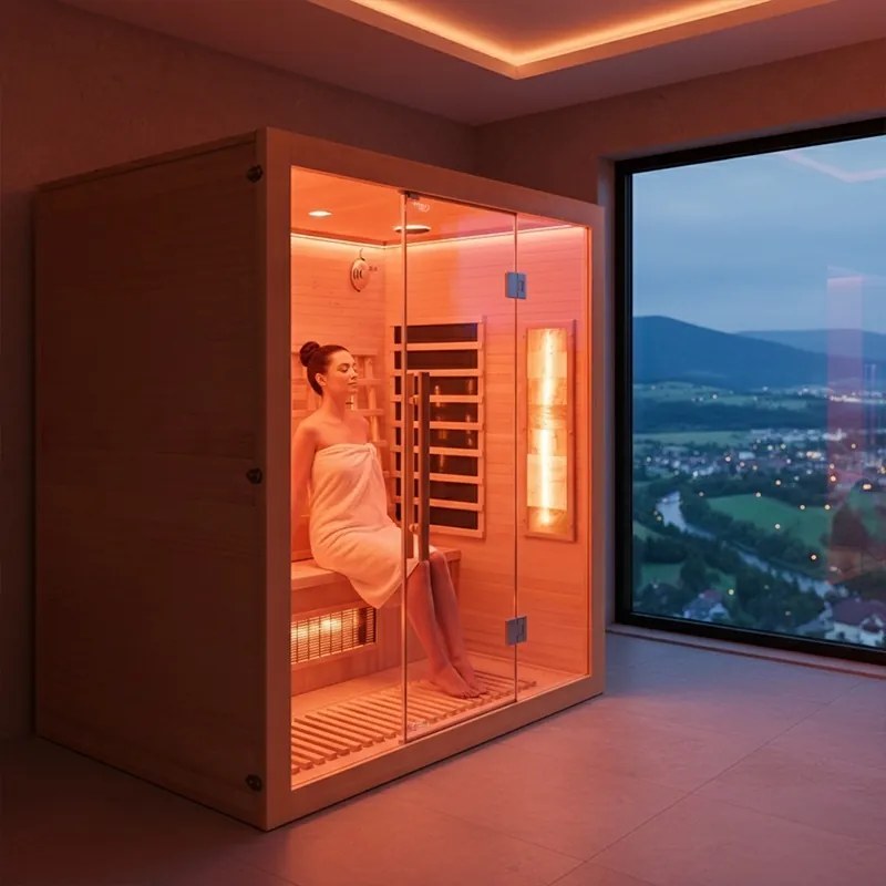 BPS-koupelny Infrasauna Relax HYD-2913 175x120, 4 osoby
