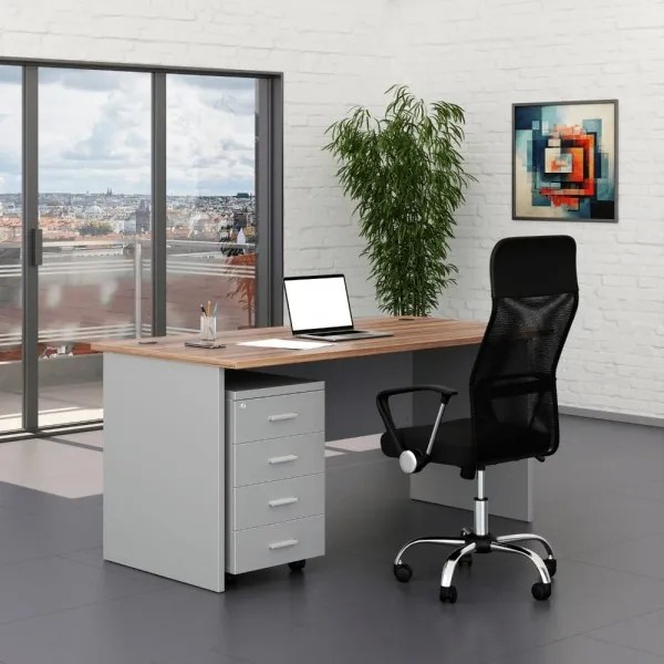 Sestava kancelářského nábytku SimpleOffice 1, 160 cm