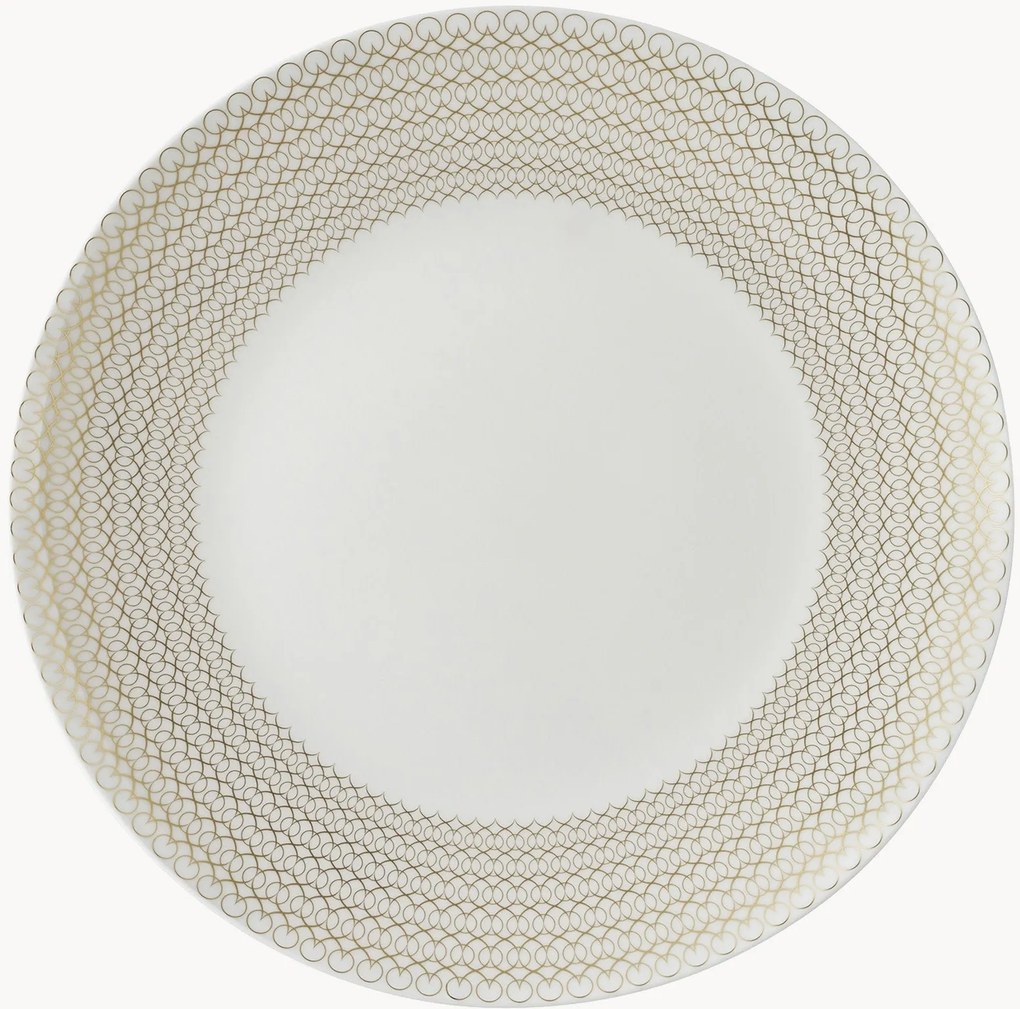 Talíř z kostního porcelánu Jade