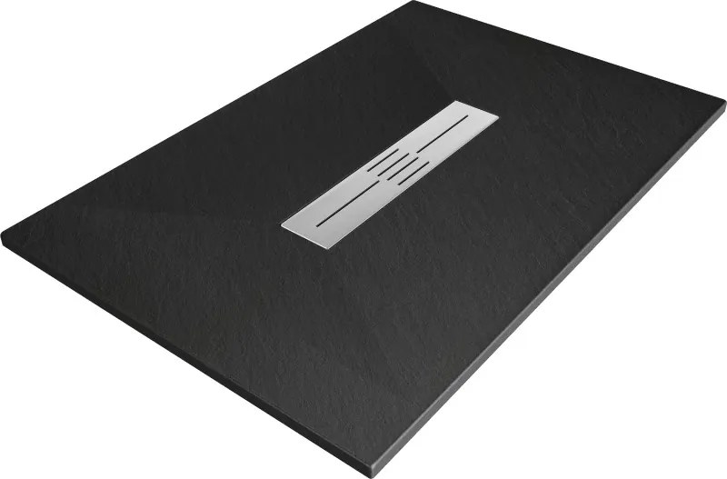 Mexen Toro obdélníková sprchová vanička SMC 110 x 80 cm, černá - 43708011