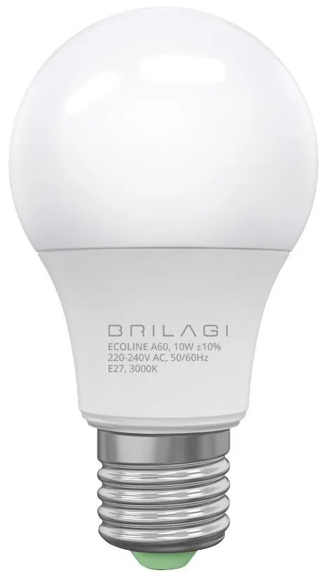 Brilagi | LED Žárovka ECOLINE A60 E27/10W/230V 3000K - Brilagi | BG0207