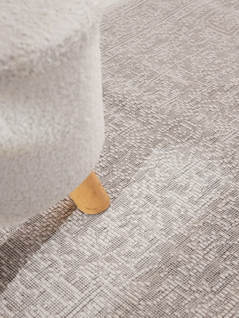 NORTHRUGS, Běhoun Duet Kona 106249 White/Gray - na ven i na doma, 80x250, šedá, chodba / předsíň