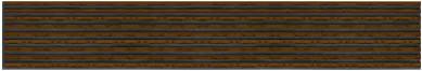 In-Design Dekorativní akustický obkladový panel 270×45 s filcovou podložkou Obkladový panel: Barva: Dub