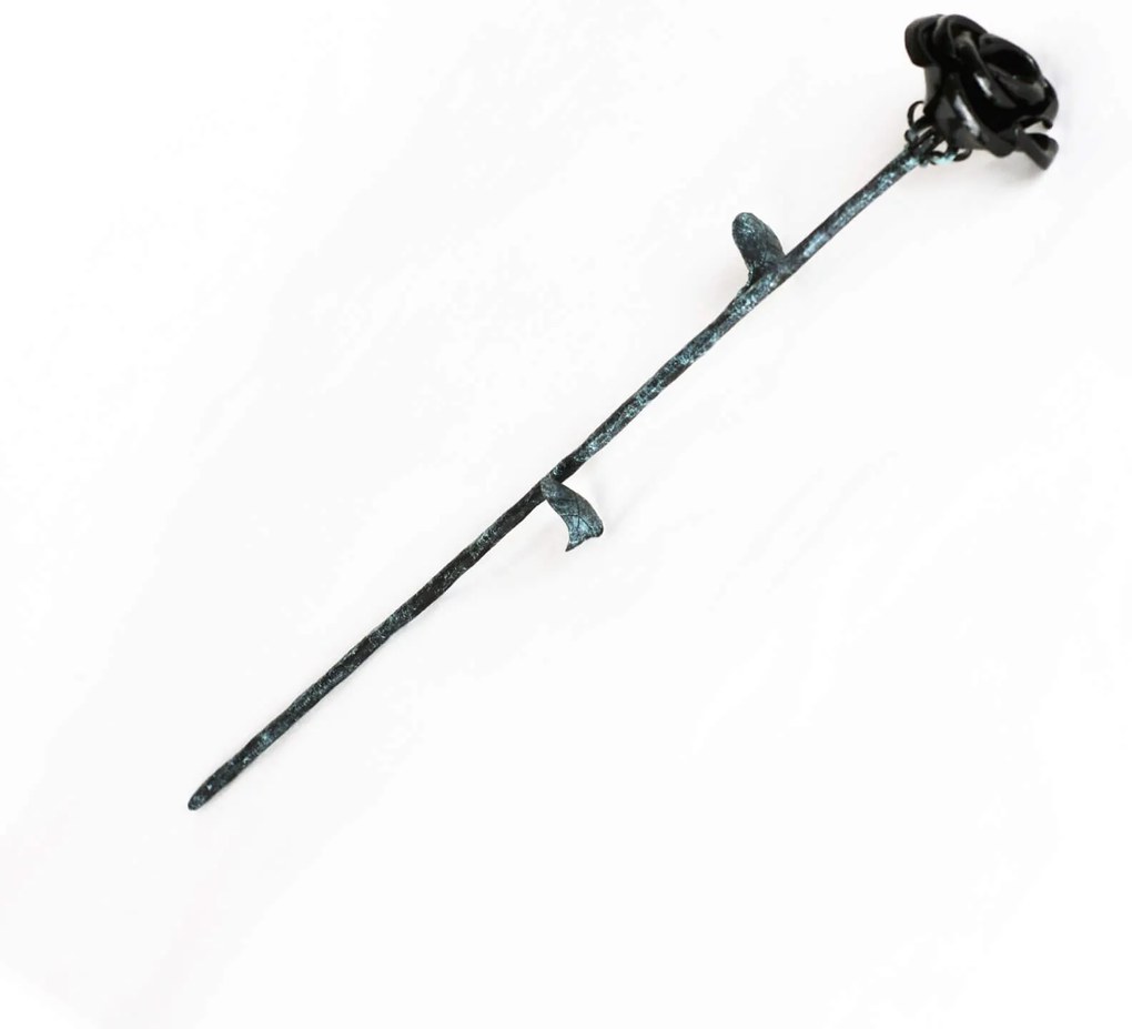 Radotínská růže - černá - L (délka 50 - 60 cm)