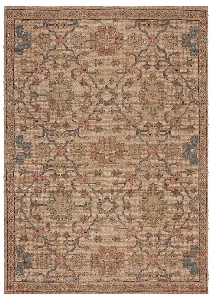 Ručně tkaný koberec s příměsí juty v přírodní barvě 160x230 cm Celine Jute Global – Flair Rugs