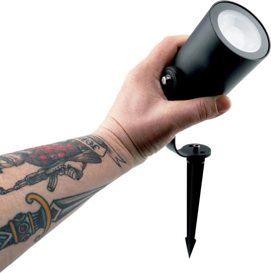 IMPR 843540 Deko-Light bodové venkovní svítidlo se zápichem RF-smart, Wide-Spot, 12W, RGB+2700-6500 K, černá - DEKOLIGHT