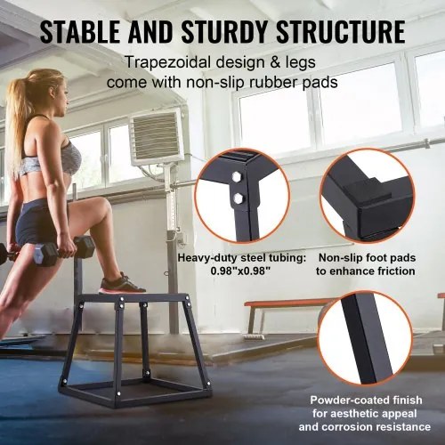 Plyometrický Jump Box, 45,7 cm Plyo Box