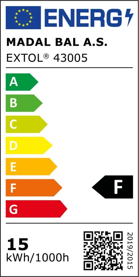 žárovka LED klasická, 15W, 1350lm, E27, teplá bílá