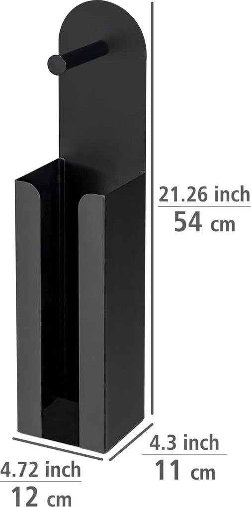 Stojan na toaletní papír 2v1, AGIRA