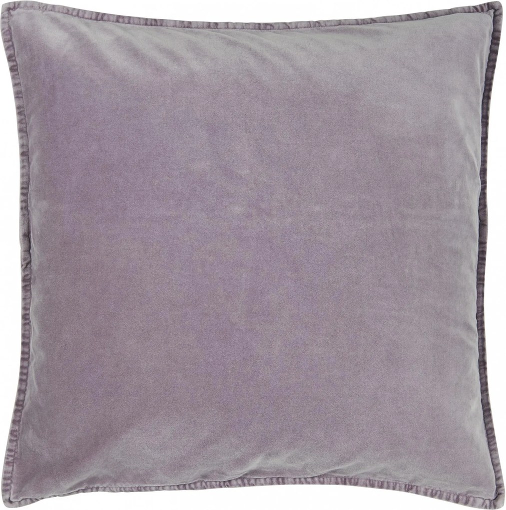 IB LAURSEN Sametový povlak na polštář Lavender 50x50, fialová barva, textil