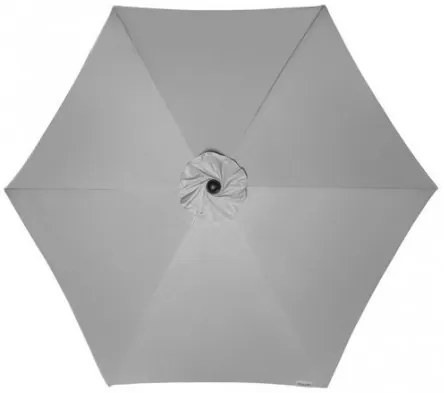 Naklápěcí slunečník s klikou Doppler ACTIVE 320 cm- světle šedý