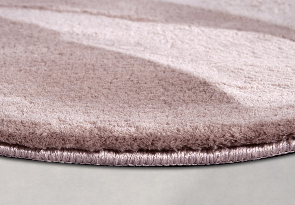 Villeroy & Boch Kusový koberec 106161 Pink kruh, 200x200 (průměr) kruh, růžová, ložnice