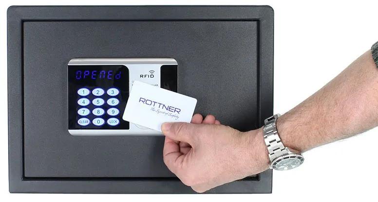 Rottner Nábytkový elektronický sejf RFID 1
