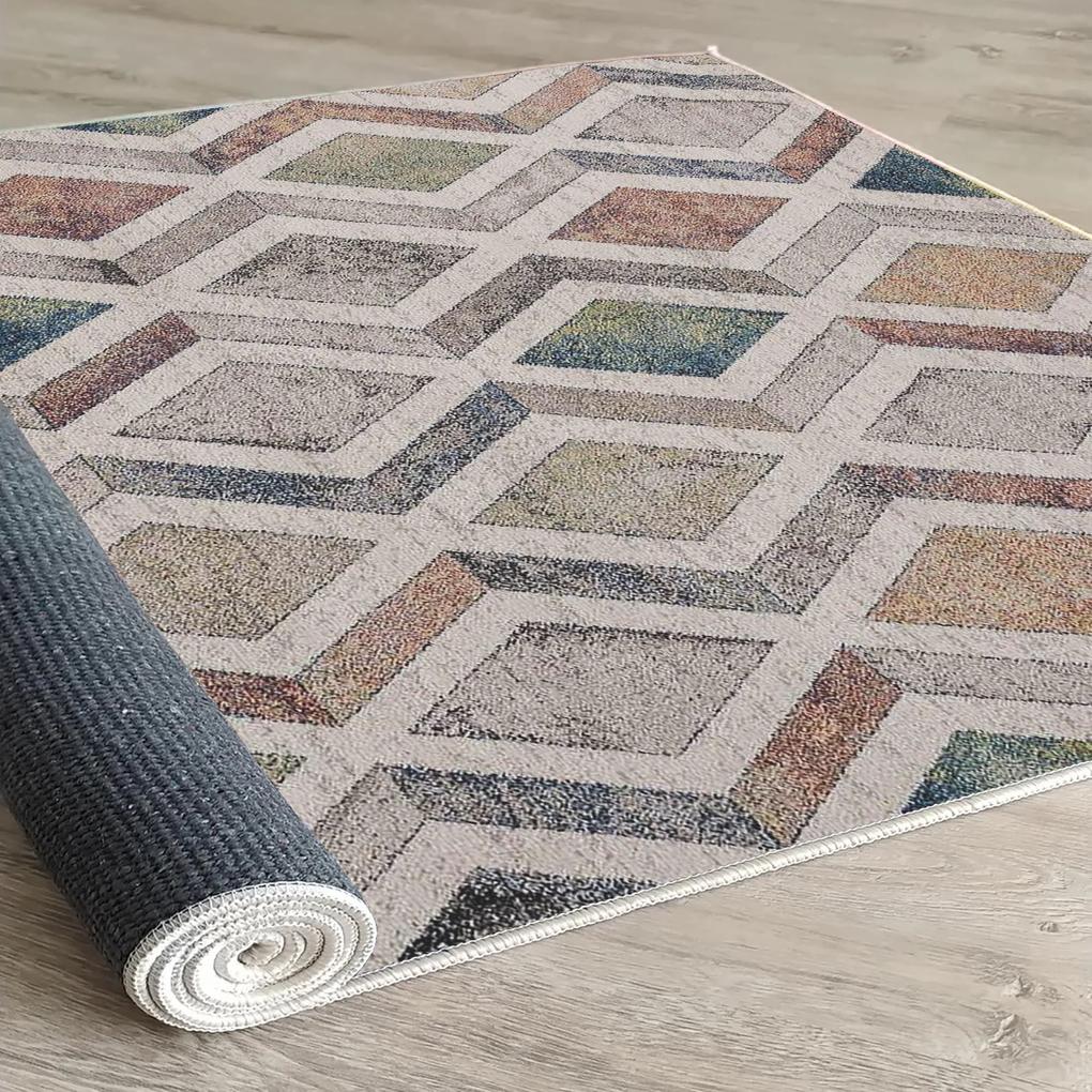 Conceptum Hypnose Kusový koberec Woopamuk393, Vícebarevná Rozměr koberce: 80 x 300 cm