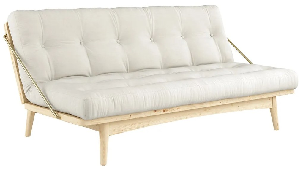  Pohovka Folk Sofa Bed Clear lacquered/Natural 100 × 190 × 90 cm KARUP DESIGN