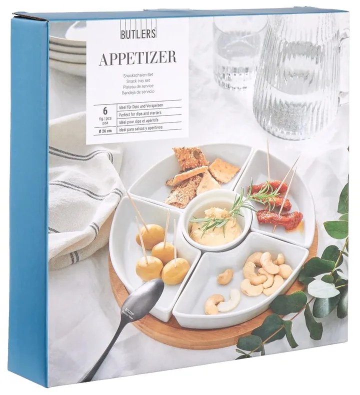 Butlers APPETIZER Set misek na snacky 26 cm