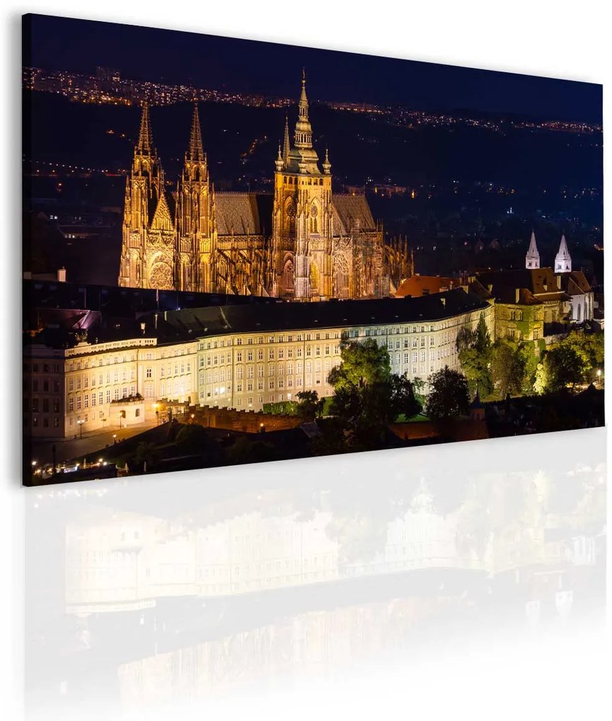 Obraz Pražský hrad Velikost (šířka x výška): 120x80 cm
