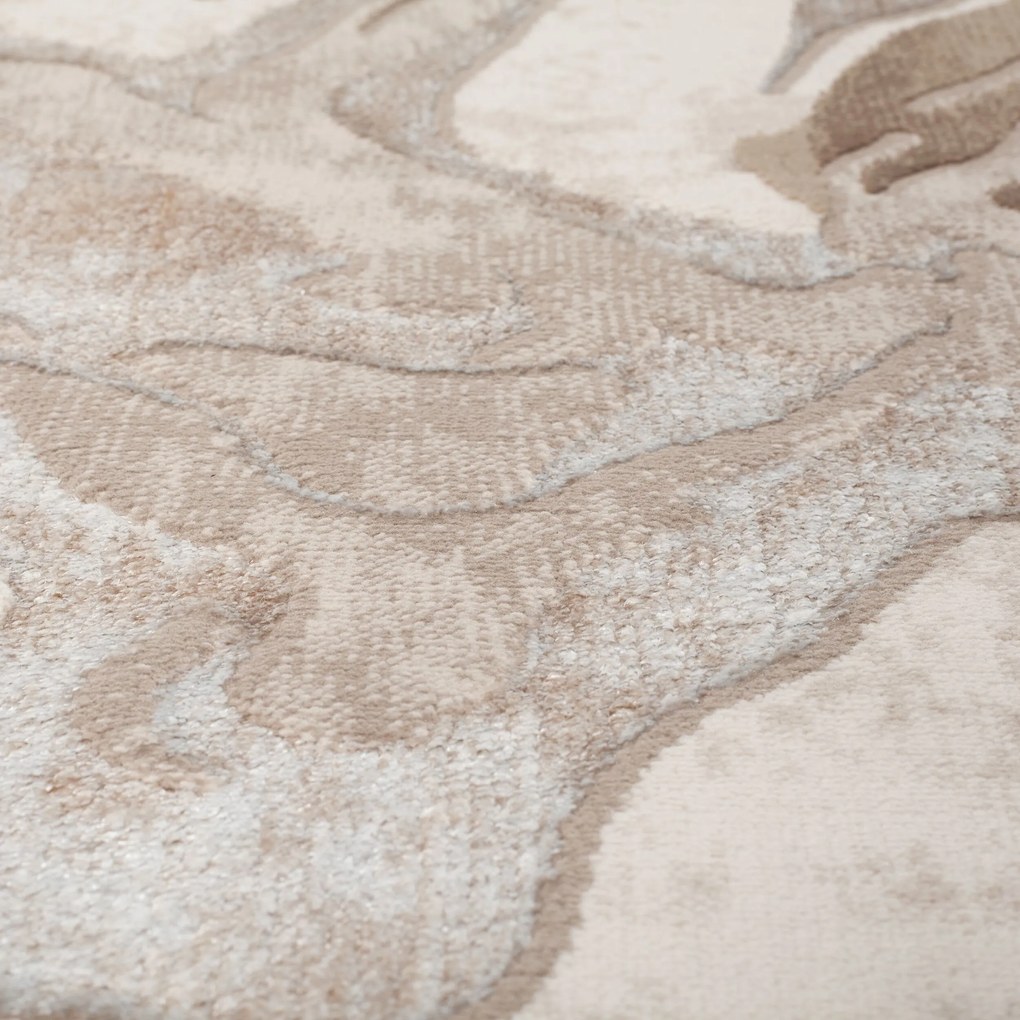 Flair Rugs koberce Kusový koberec Eris Marbled Natural - 300x400 cm