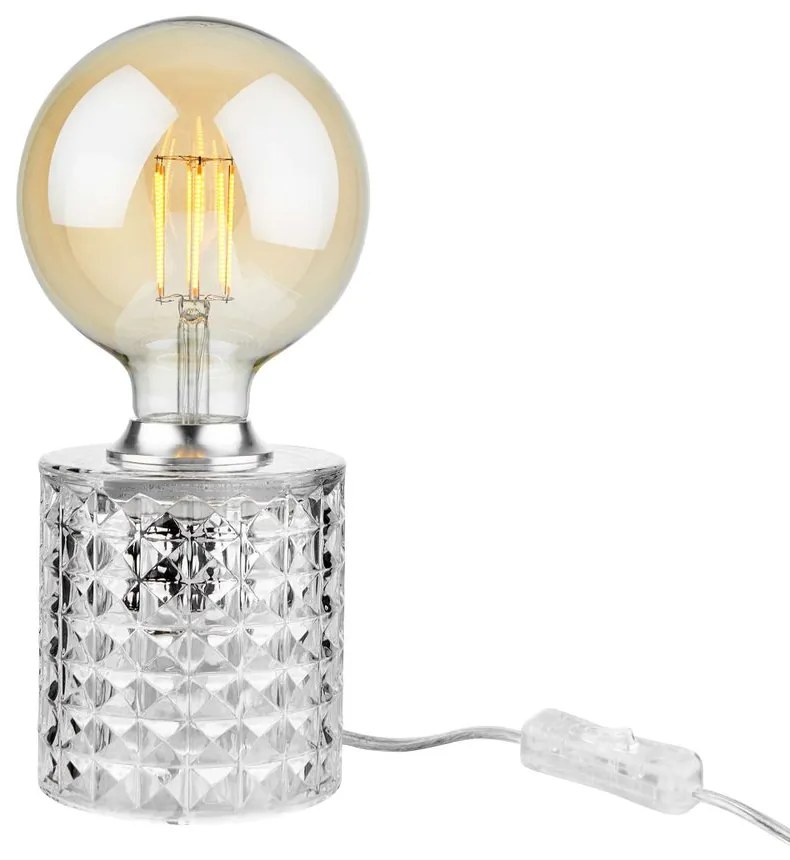 Butlers STILO Stolní lampa skleněná 11 cm