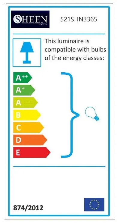 Černé závěsné svítidlo Opviq lights Efsun