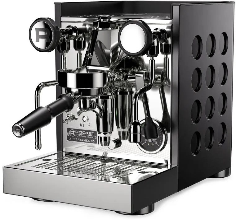 Rocket espresso appartamento tca, black/black