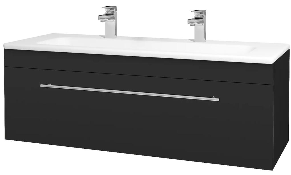 Dřevojas Koupelnová skříň ASTON SZZ 120 Varianta: D20 Galaxy / Úchytka T01 / D20 Galaxy