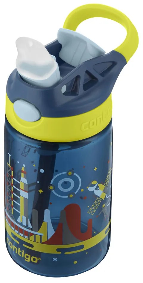 Contigo Dětská lahev Gizmo Flip 420 ml Blue Nautical Space