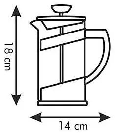 Tescoma Teo konvice na čaj a kávu 0,6 l