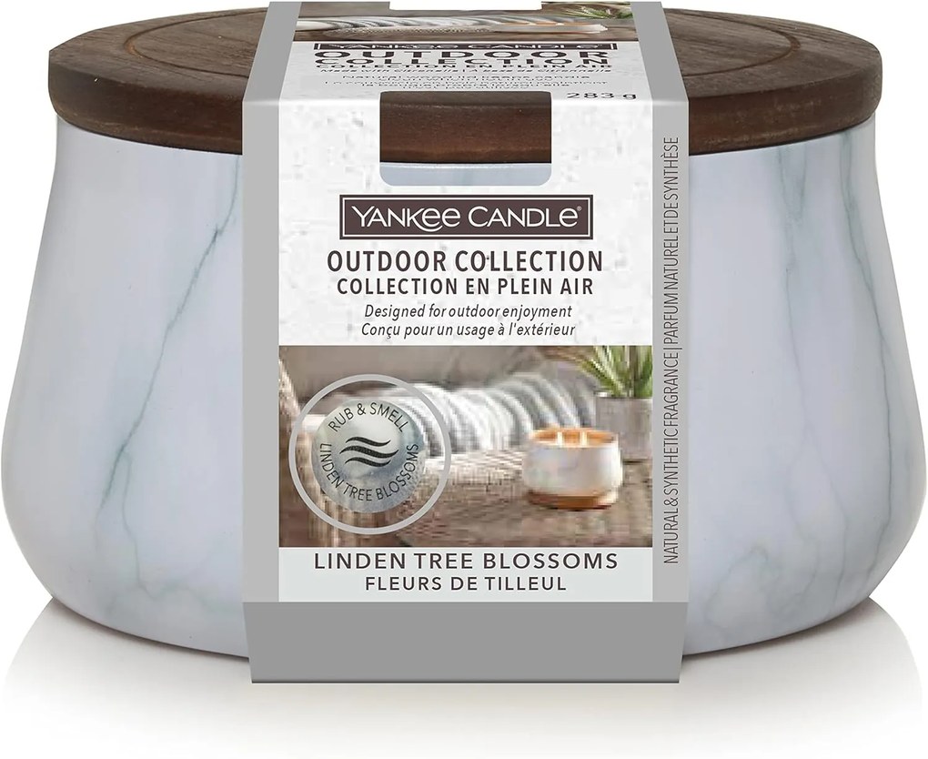 Yankee candle Outdoor vonná svíčka Linden Tree Blossoms 283 g