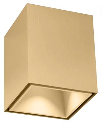 Wever & ducré čtvercové stropní stropní svítidlo box mini ceiling surf 1.0 led 1800-3000k m-m tree šampaňské