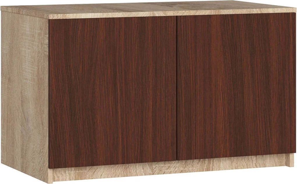 Nástavba na skříň S90 dub sonoma/wenge