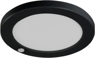 LED svítidlo s čidlem Kanlux ERGA PIR 17W CCT-B černé