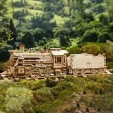 Robotime 3D dřevěné puzzle Parní lokomotiva Prime Steam Express 1:80 308 ks