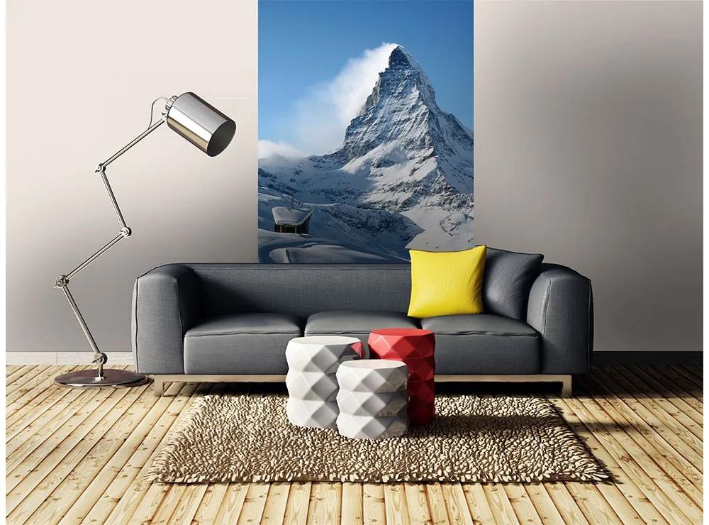MS-2-0073 Vliesová obrazová fototapeta Matterhorn, velikost 150 x 250 cm